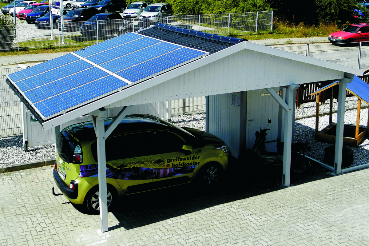 Solarcarport Referenzen